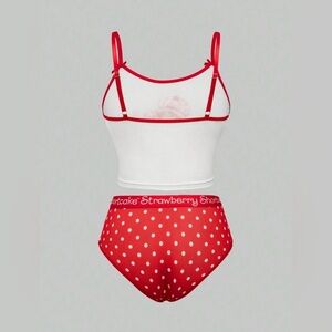 Intimates & Sleepwear | Strawberry Shortcake Kitten Spaghetti Strap Bow ...